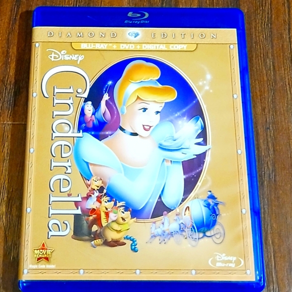Disney | Media | Walt Disneys Cinderella Diamond Edition On Bluray Dvd ...